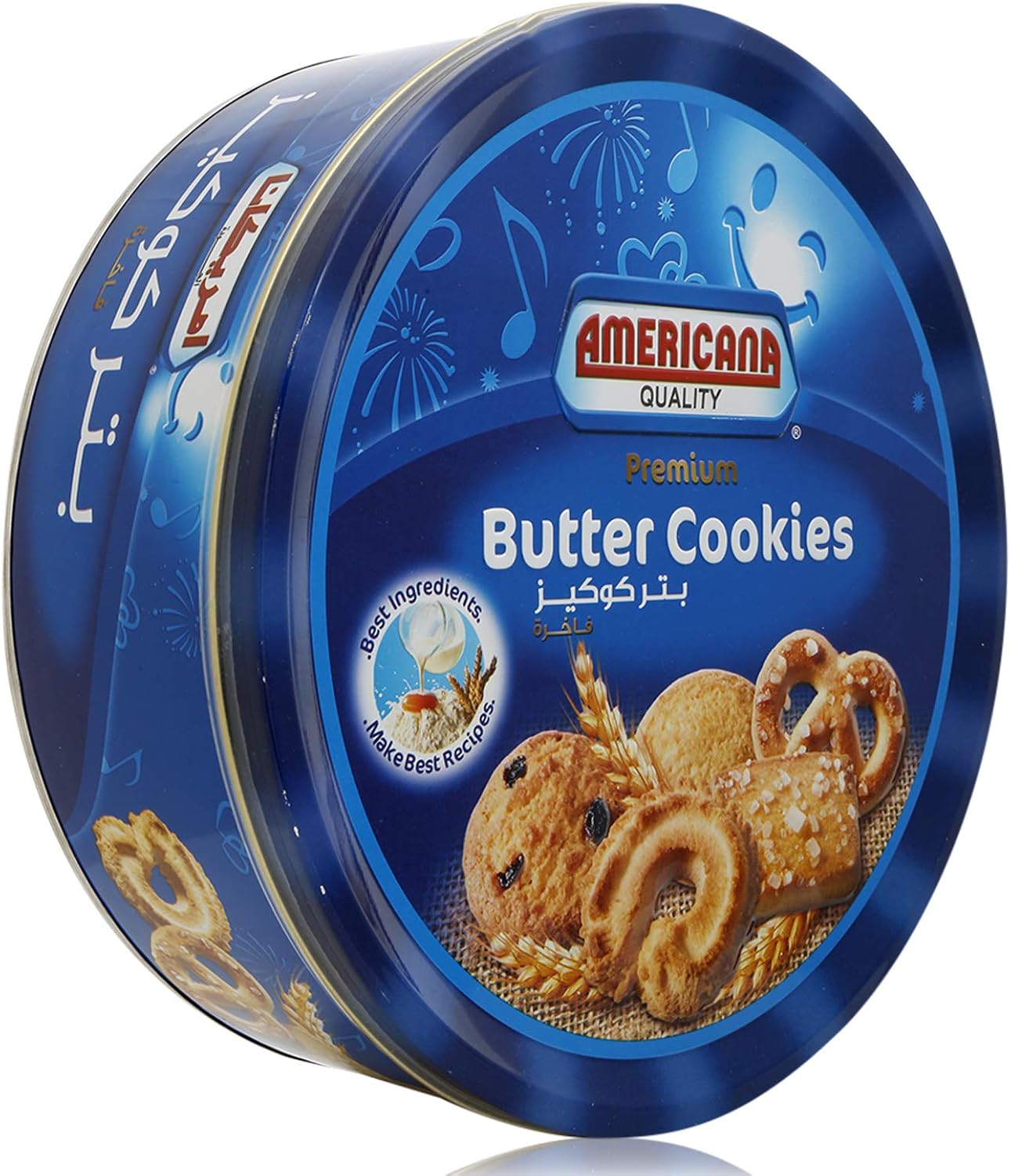 Americana Butter Cookies Tin Blue 908G Buy Online At Best Price In UAE Americana Butter Cookies Tin Blue 908G Buy Online At Best Price In UAE