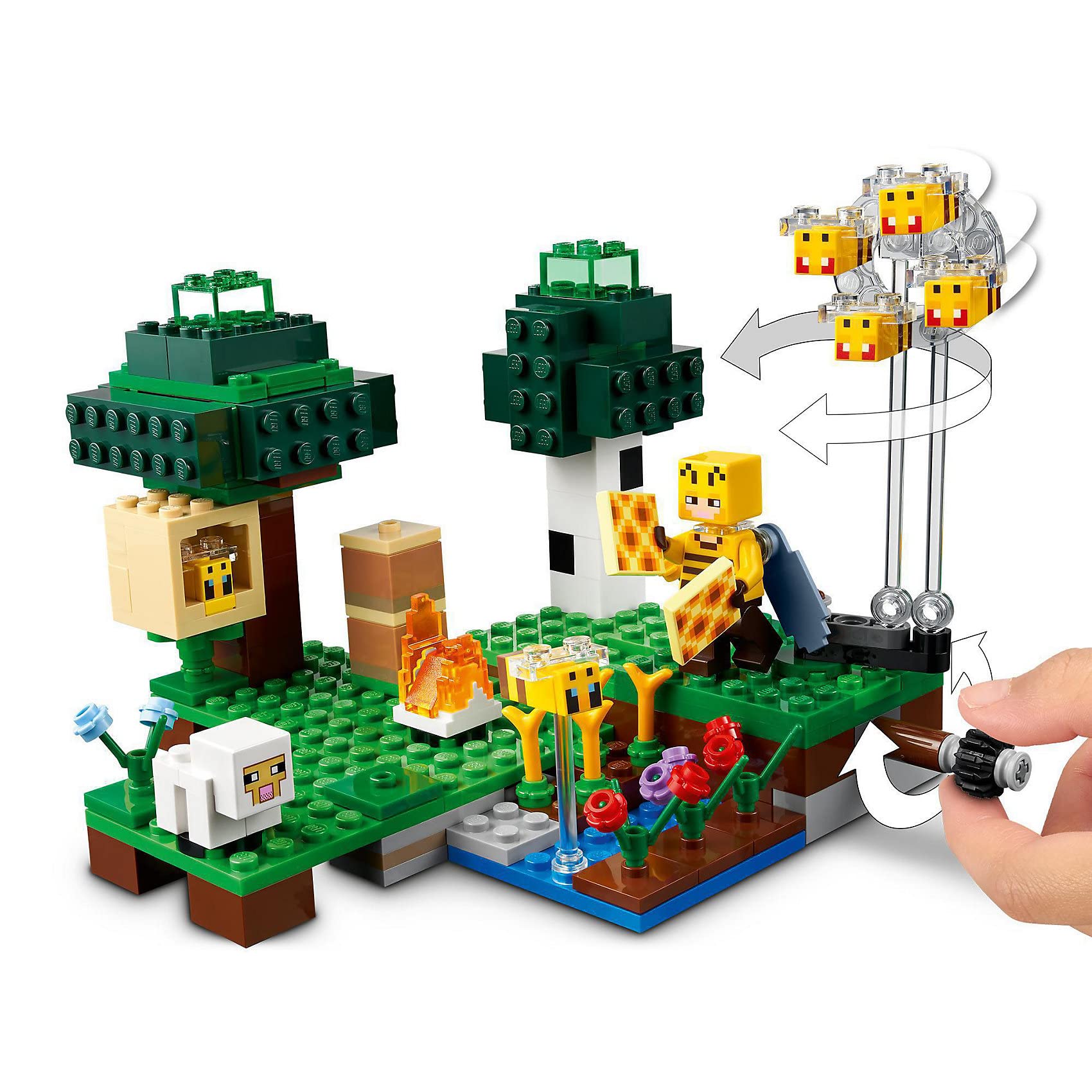LEGO® Minecraft™ The Bee Farm 21165 Minecraft Building Action Toy with ...