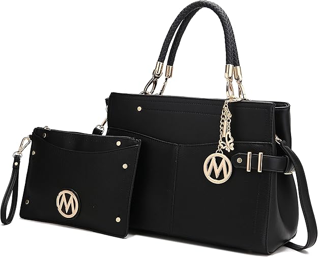 Buy Mia K Collection Crossbody Bag for Women’s Handbag: PU Leather Top ...