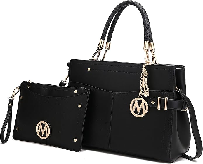 Buy Mia K Collection Crossbody Bag for Women’s Handbag: PU Leather Top ...