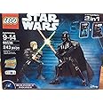 Amazon.com: LEGO 66536 Buildable Darth Vader and Luke Skywalker Combo ...