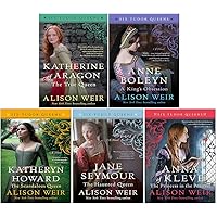 Alison Weir Six Tudor Queens Collection 5 Books Set (Katherine of ...