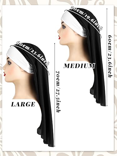 Nun Habit Headpiece For Costume