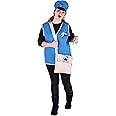 Amazon.com: Mailman Halloween Costume Accessory Pack - Blue US Postal ...