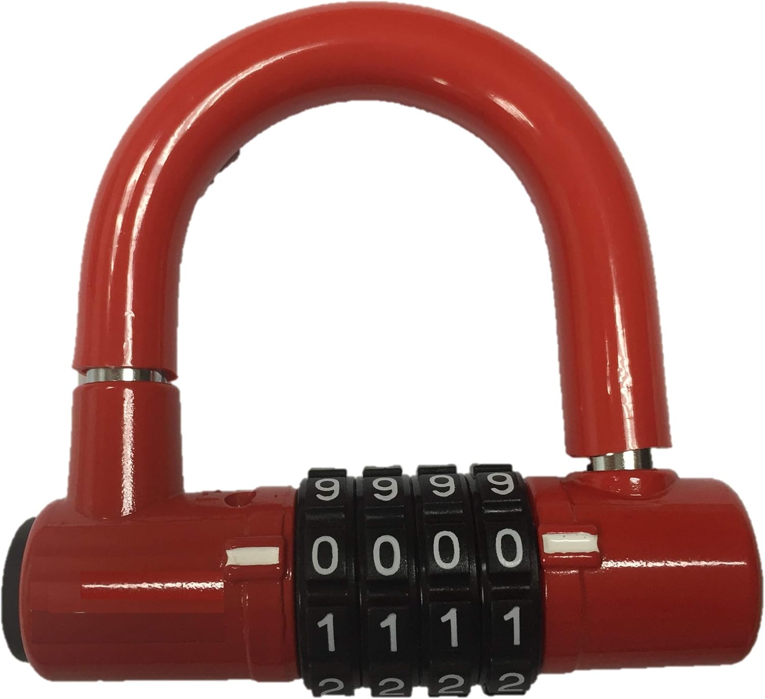 Bosvision 88mm Resettable Combination Padlock with 10mm Shackle for ...