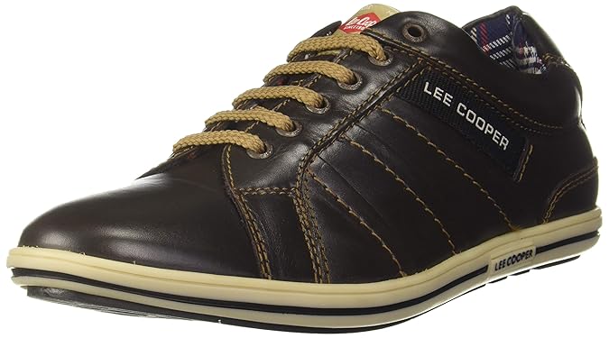 Buy Lee Cooper Men's Leather Sneakers at Amazon.in