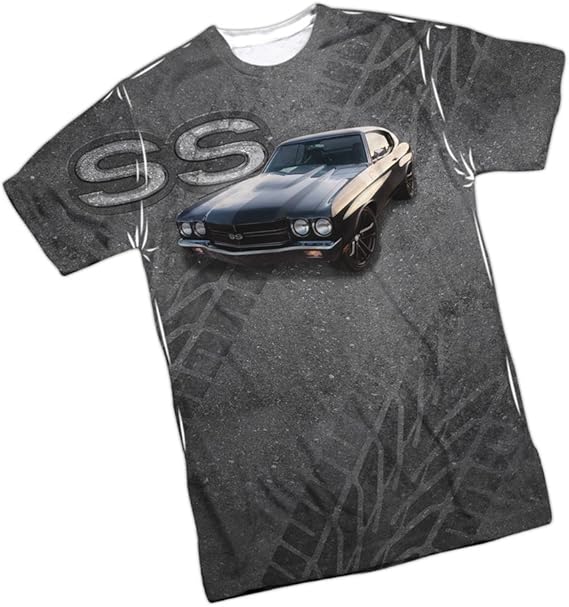 Amazon.com: Chevelle SS - Chevrolet All-Over Front Print Sports Fabric ...