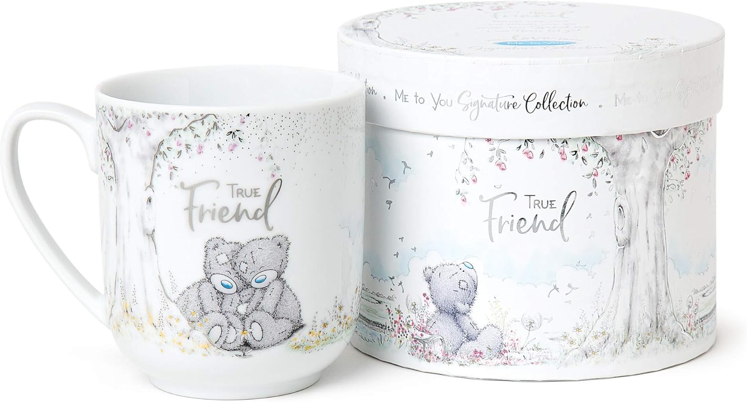 Me to You AGM01045 Me to You True Friend Gift Boxed Tatty Teddy Mug ...