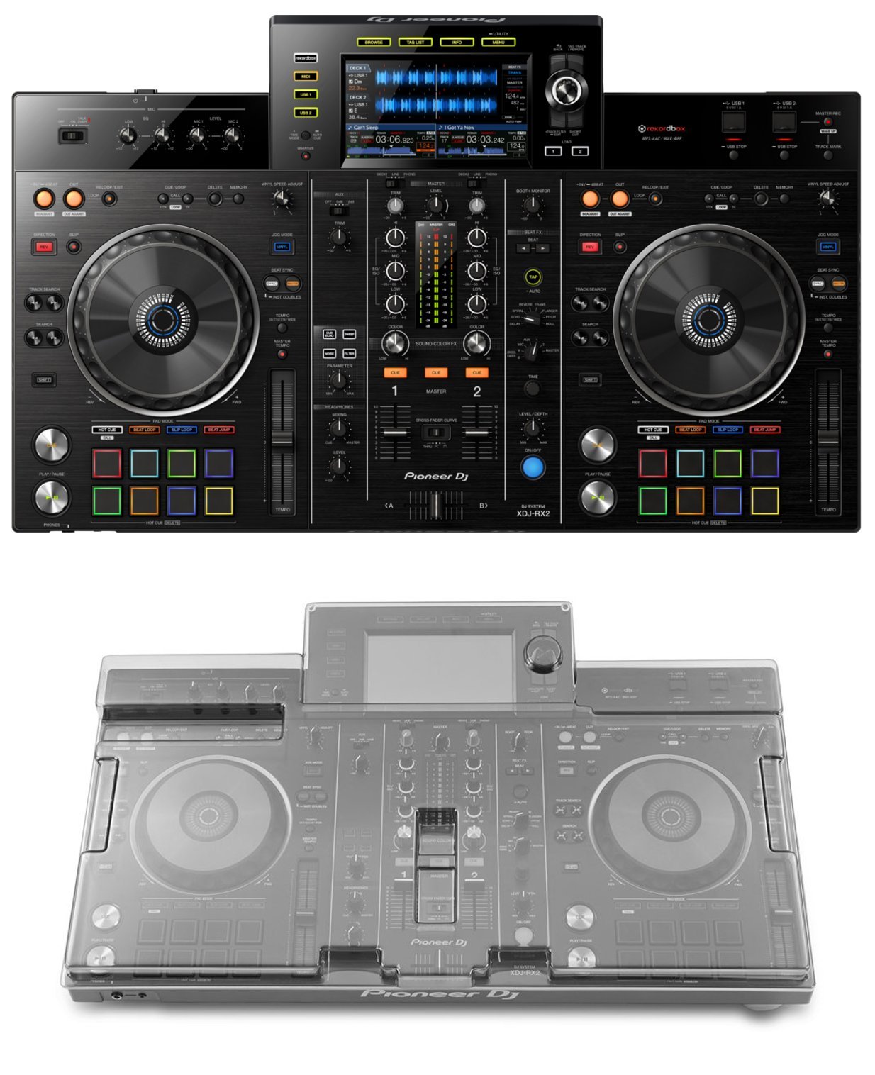 Buy Pioneer DJ XDJ-RX2 + Decksaver DS-PC-XDJRX2 Cover Bundle Online at ...