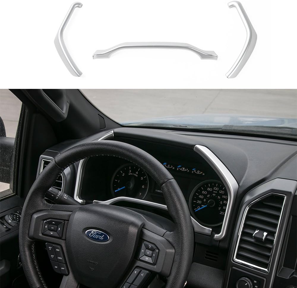 Amazon.com: Voodonala Chrome Dashboard Trim for 2015 2016 2017 2018 ...