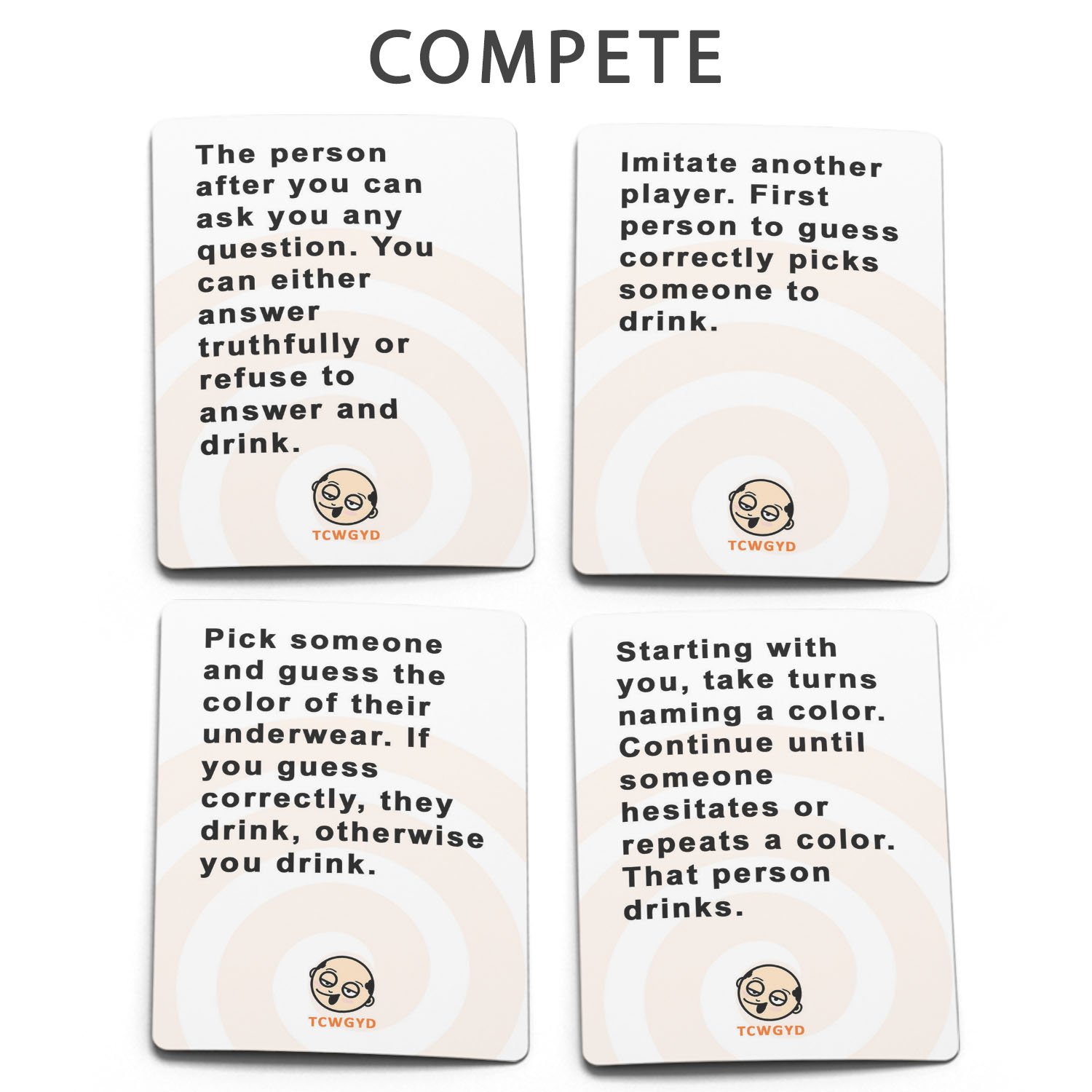 Free Printable Buzzed Drinking Game Cards Pdf Printable Word Searches