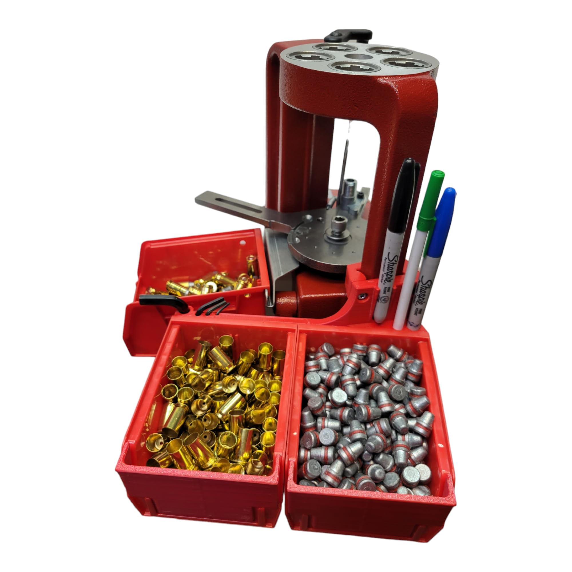 Double Accessory Bin Mount 3D Printed for The Hornady Lock-N-Load AP ...