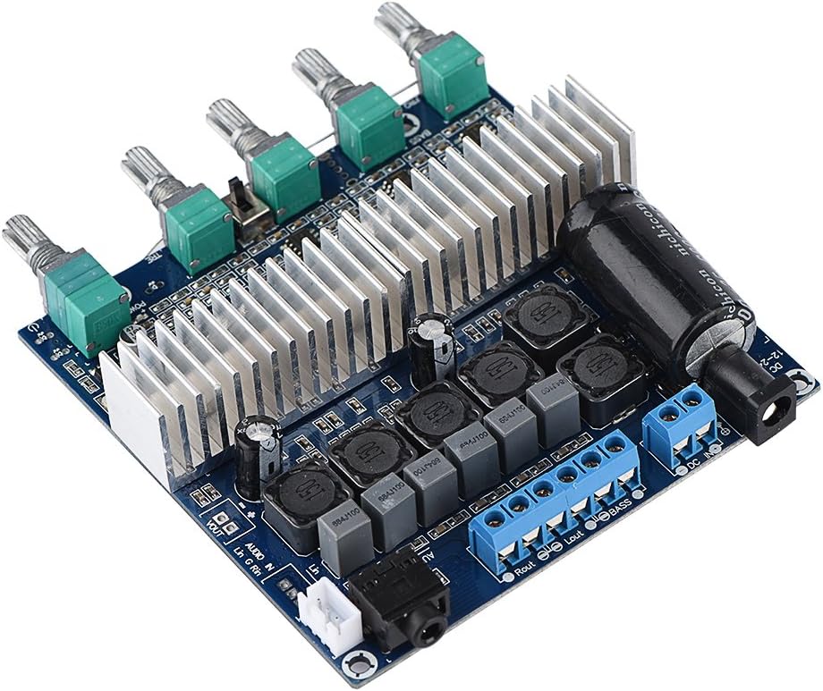 Socobeta Power Amplifier Board Left Right Channel Power Amplifier ...