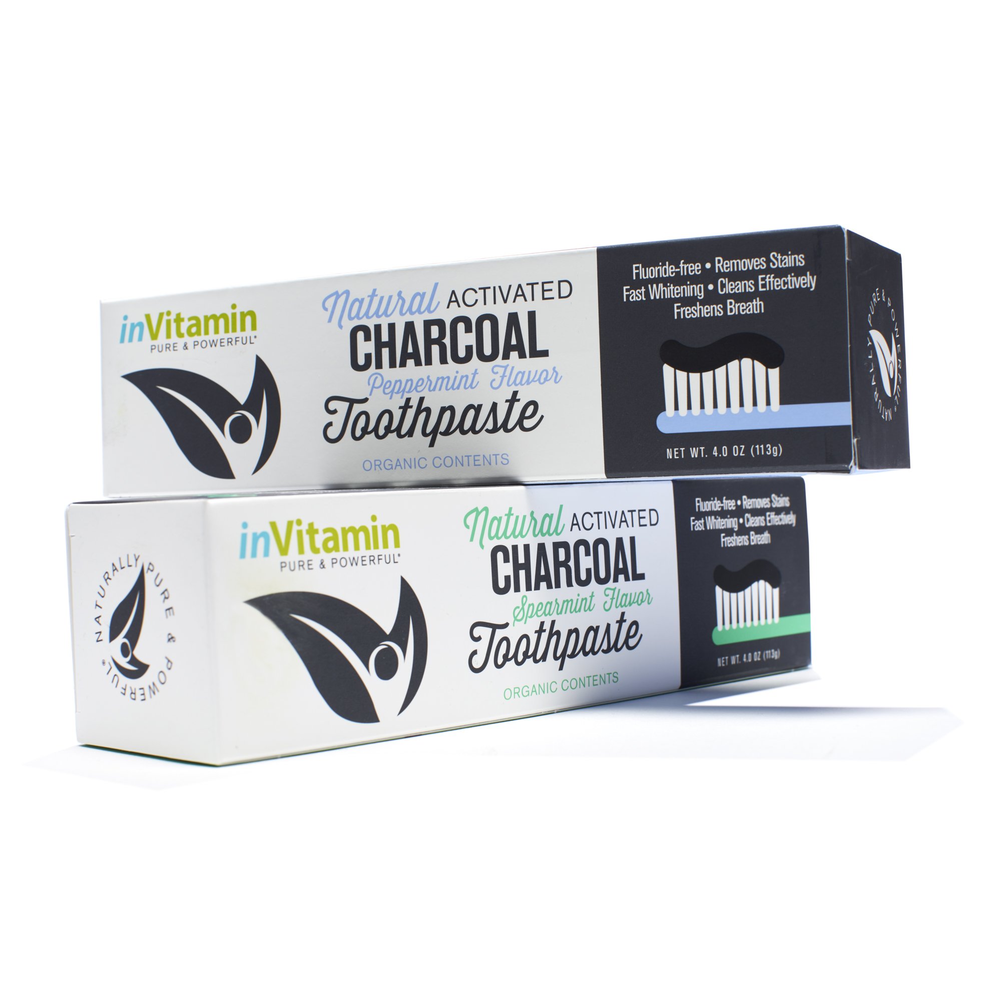 Natural Whitening Activated Charcoal Toothpaste (Spearmint) on Galleon ...