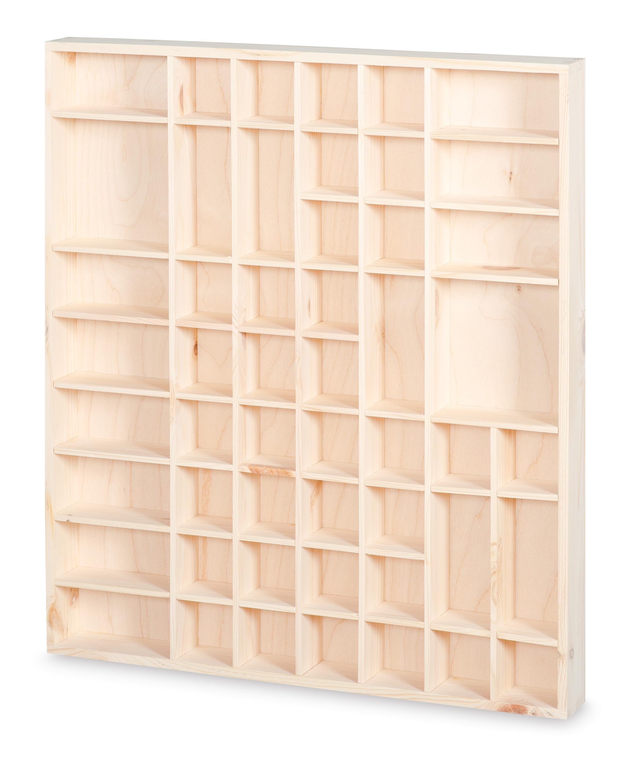 Mua PINUS Wooden Display Box, 52 x 4 x 46 cm, 51 Compartments ...
