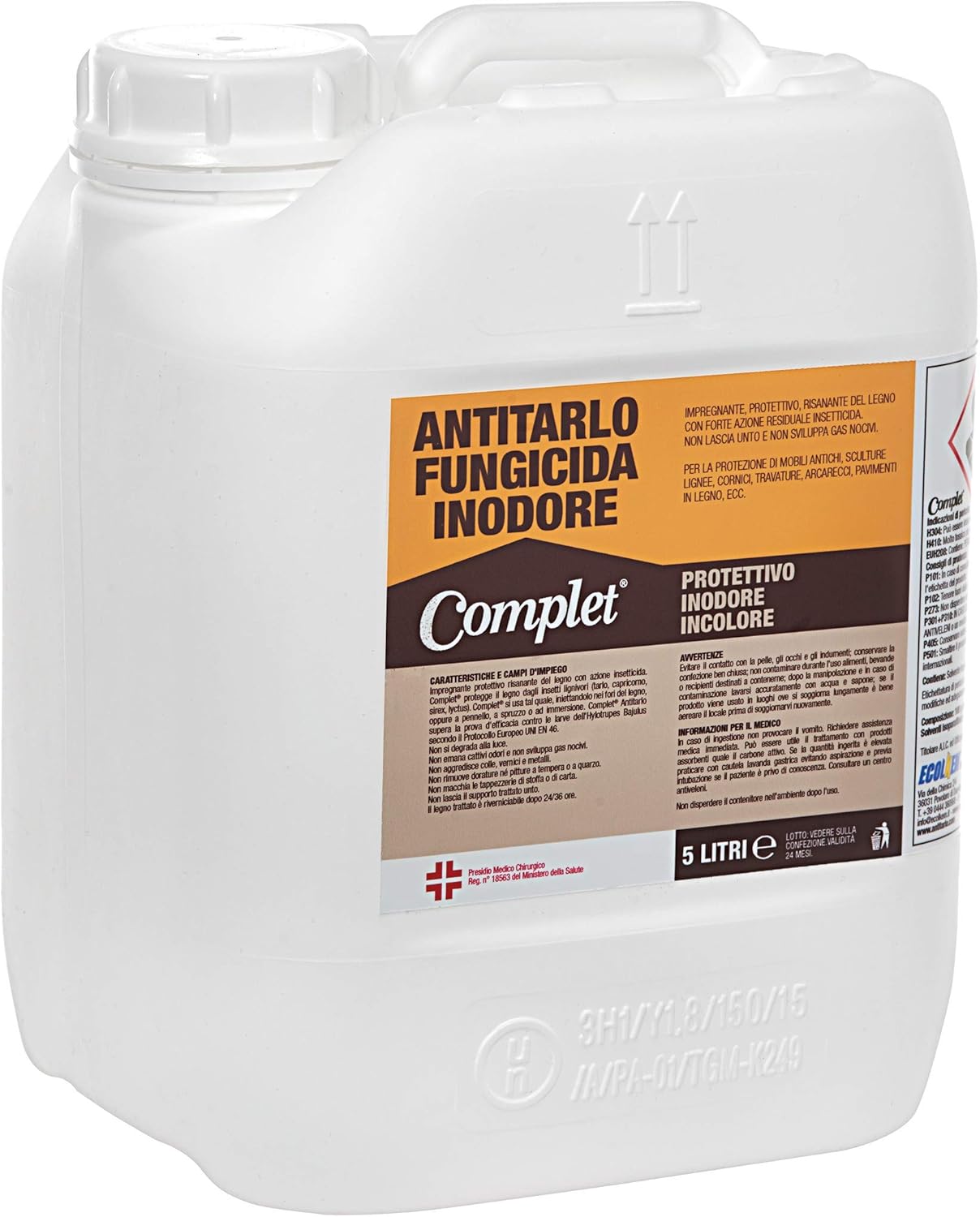 Antitarlo 'complet' Lt. 5 4pz: Amazon.it: Fai da te