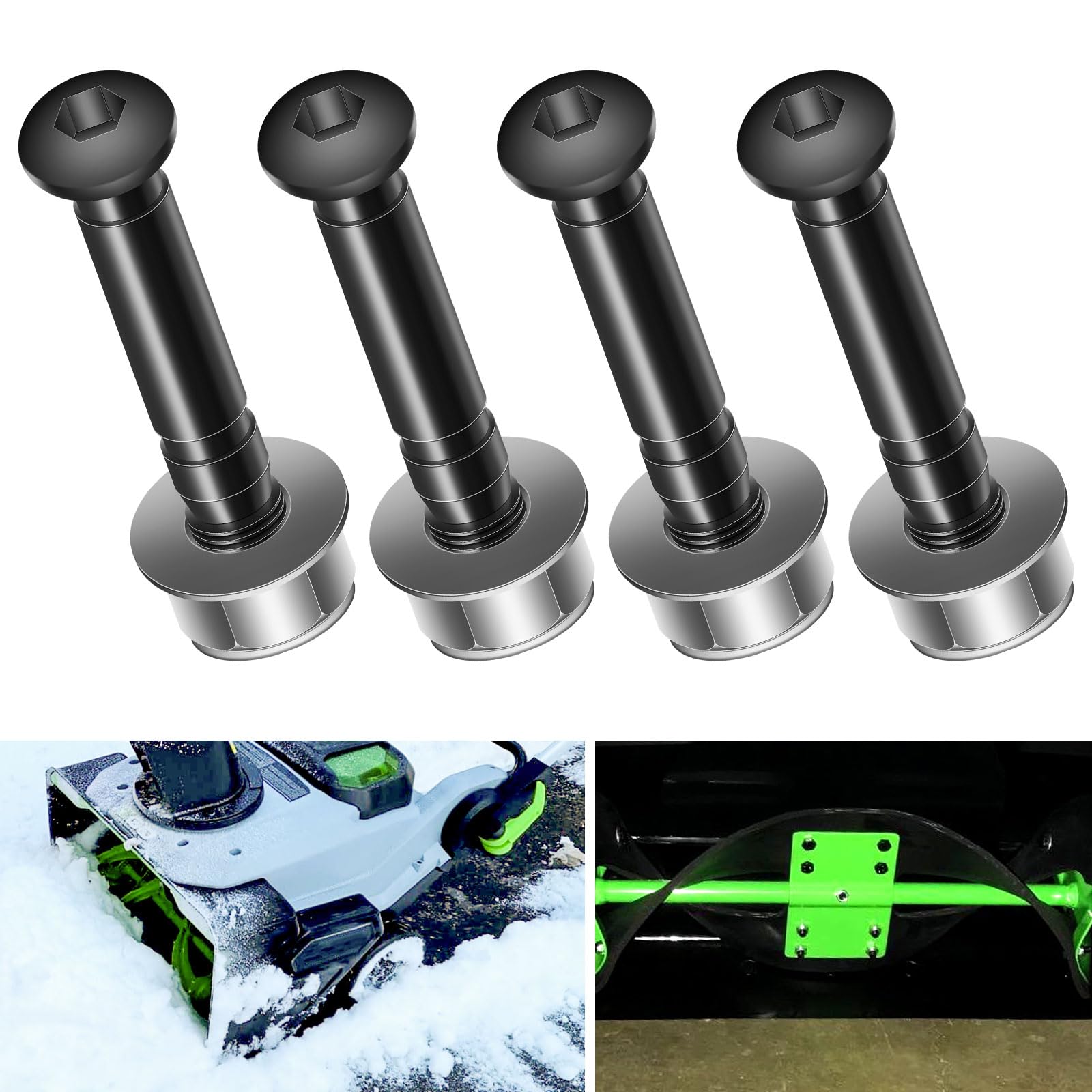 ASP2400D 2-Stage Snow Blower Shear Pin Set Compatible with EGO Snow ...