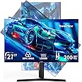 Amazon.com: InnoView 27 Inch Curved 200Hz FHD Gaming Monitor Height ...
