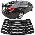 Amazon.com: IKON MOTORSPORTS Windshield Louver Compatible with 2016 ...