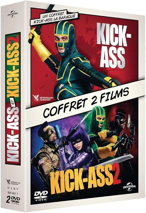 Kick-Ass 1 & 2: Amazon.fr: Aaron Johnson, Nicolas Cage, Jim Carrey ...