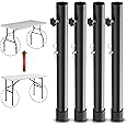 Amazon.com: Herbert-fty 8-Pack Folding Table risers for Folding Tables ...