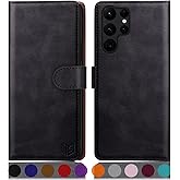 Amazon.com: SUANPOT for Samsung Galaxy S24 Ultra Wallet case 【RFID Blocking】 Credit Card Holder ...