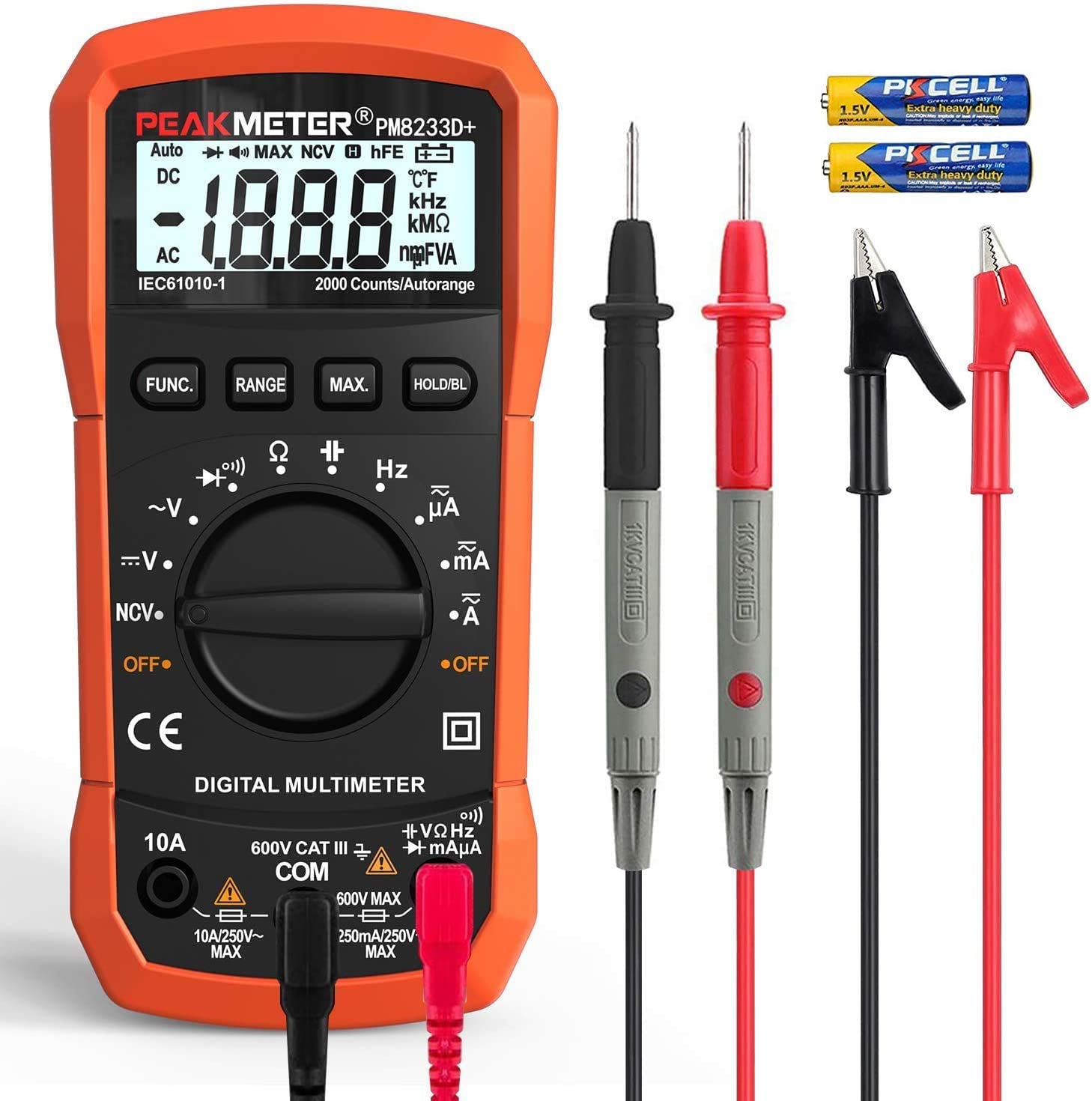 Mua Digital Multimeter with Automatic Range Selection, Multifunction ...