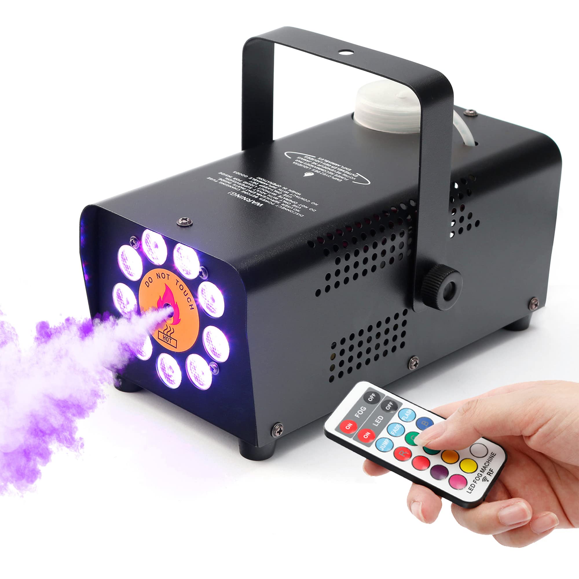 Mua TCFUNDY Fog Machine with 9 LED Lights, 500W Smoke Machine with 12 ...