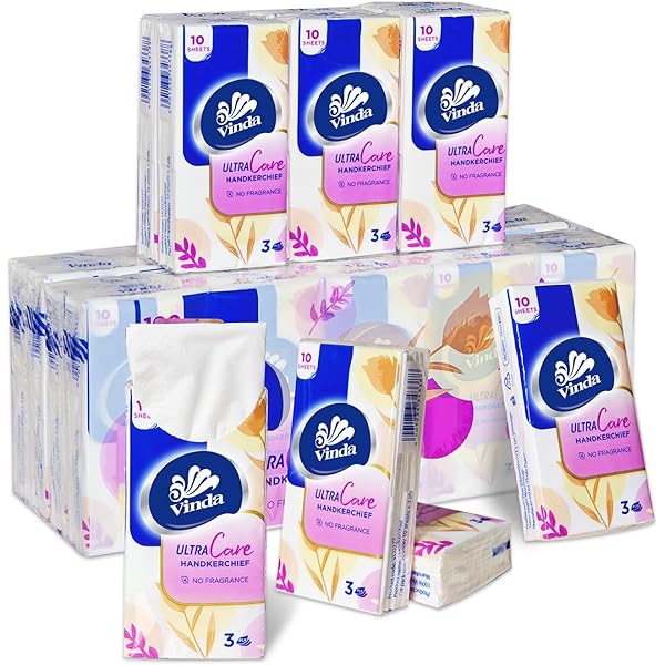 Travel Tyminin 80-Pack Mini Pocket Tissues Multipack, 4-Ply Mini Pocket ...