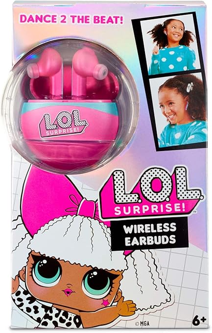 Amazon.com: L.O.L. Surprise! Wireless Earbuds for Kids w/ 3D Stereo ...