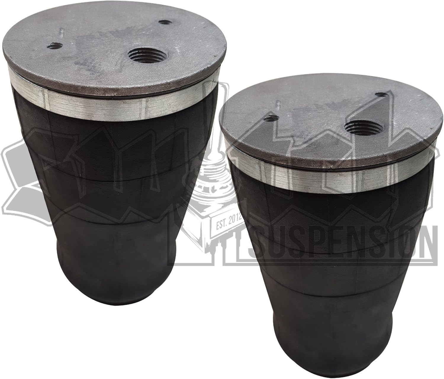 Amazon.com: Air Spring 9000 1/2 NPT 150 PSI Tapered Sleeve Air Bag Pair ...