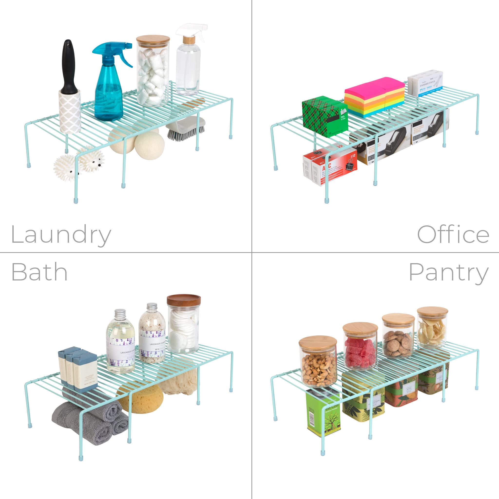 Smart Design Extendable Storage Shelf – Lengthen from 16 to 32.5 in ...