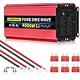 Amazon.com: SUNWHEEL 4000W Pure Sine Wave Inverter, Solar Off-Grid Inverter, 12V DC to 110V 120V ...