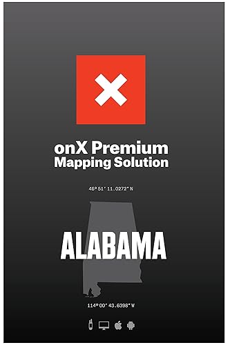 ONX: Alabama Hunting Map for Garmin GPS - Hunt Chip with Public ...