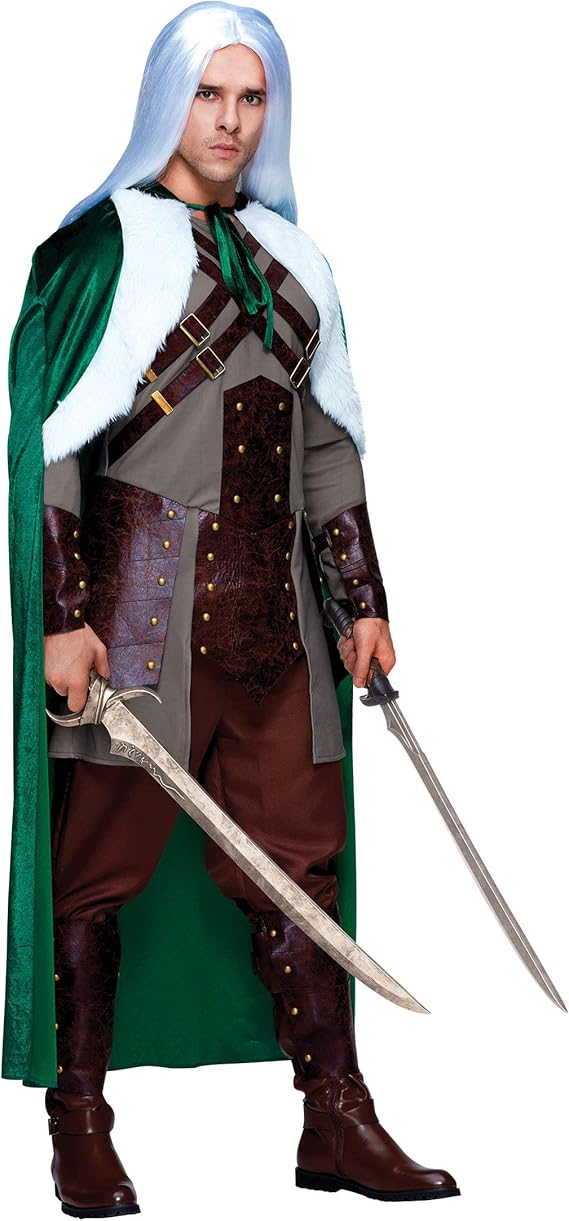 Amazon.com: Spirit Halloween Adult Dungeons & Dragons Drizzt Costume ...