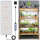 Monios-L Grow Light, LED Plant Light for Indoor Plants, Full Spectrum ...