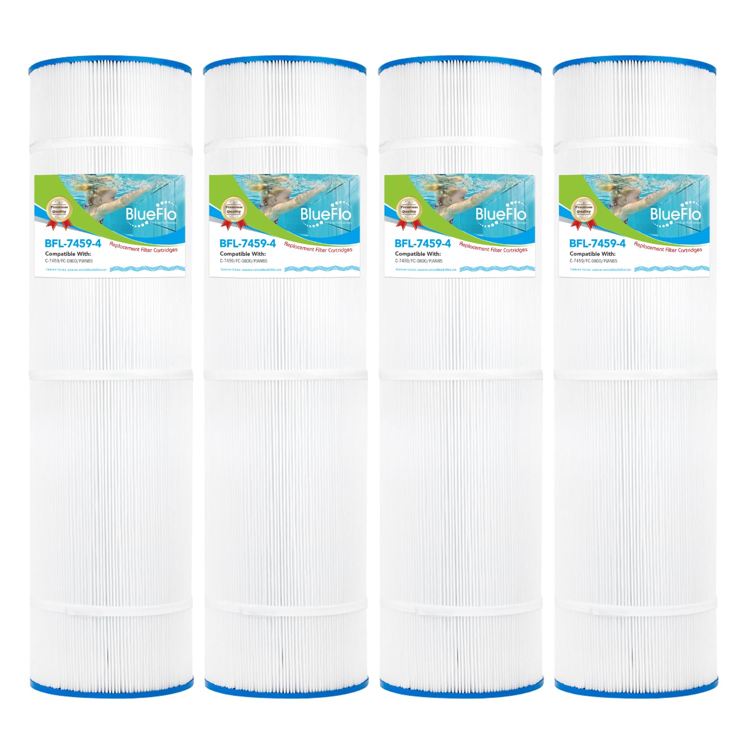 BLUEFLO Pool Filter Cartridge Replaces for Unicel C-7459, Jandy CL340 ...