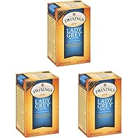 Amazon.com : Twinings Lady Grey Tea, Tea Bags, 1.41 oz, 20 ct : Grocery ...
