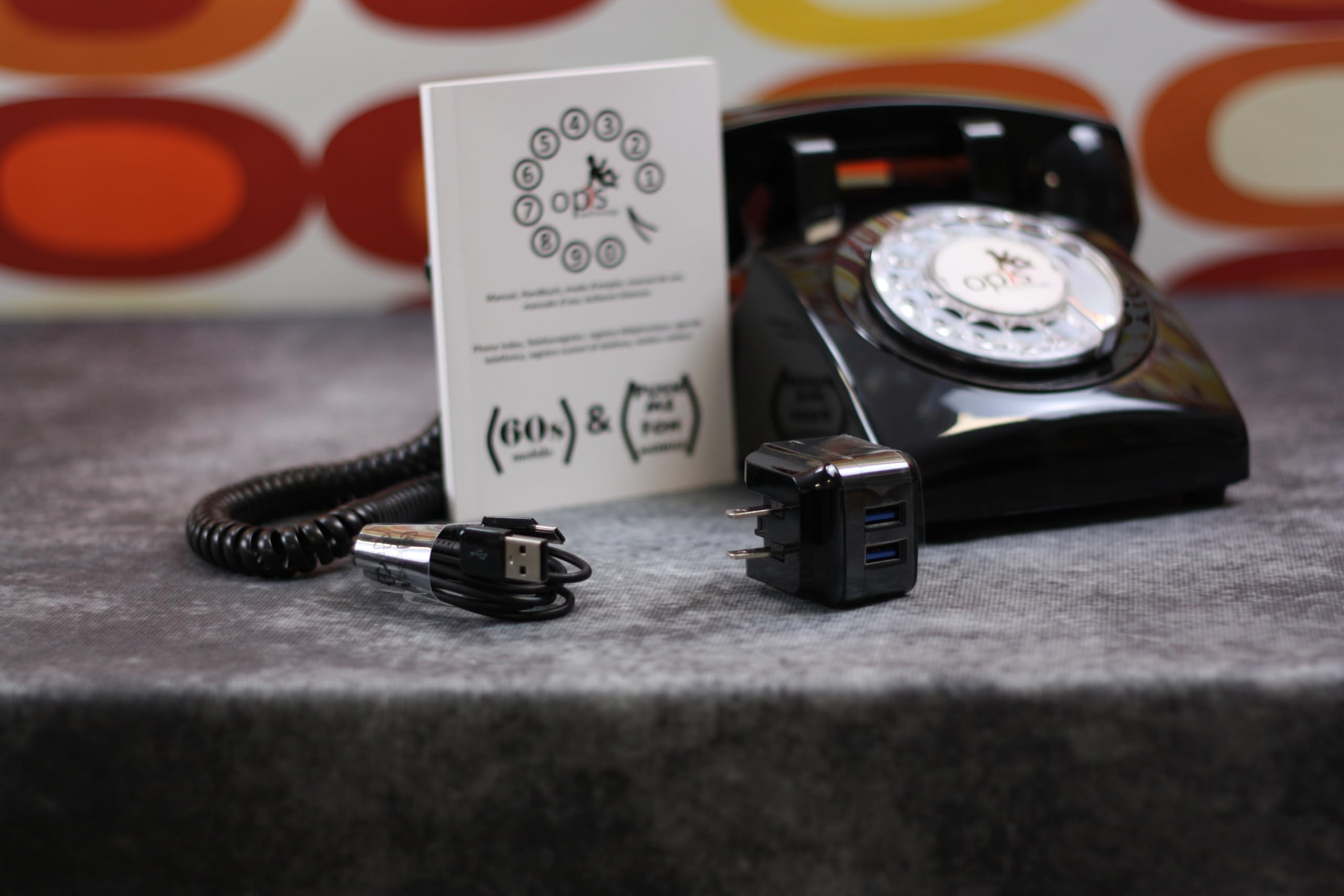 Opis 60s Mobile 4G Phone : The Rotary Retro GSM Desk Cell Phone - Home ...