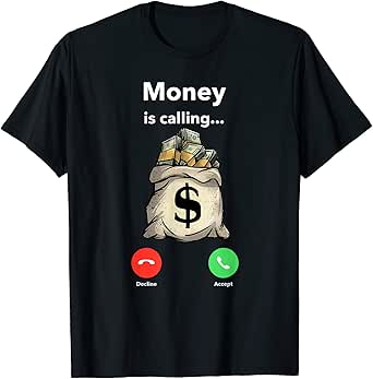 Amazon.com: Money Calling Gang Ster Entrepreneur Christmas Hip Hop Gift ...