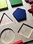 Amazon.com: GYBBER&MUMU Wooden Preschool Colorful Shape Puzzle : Toys ...