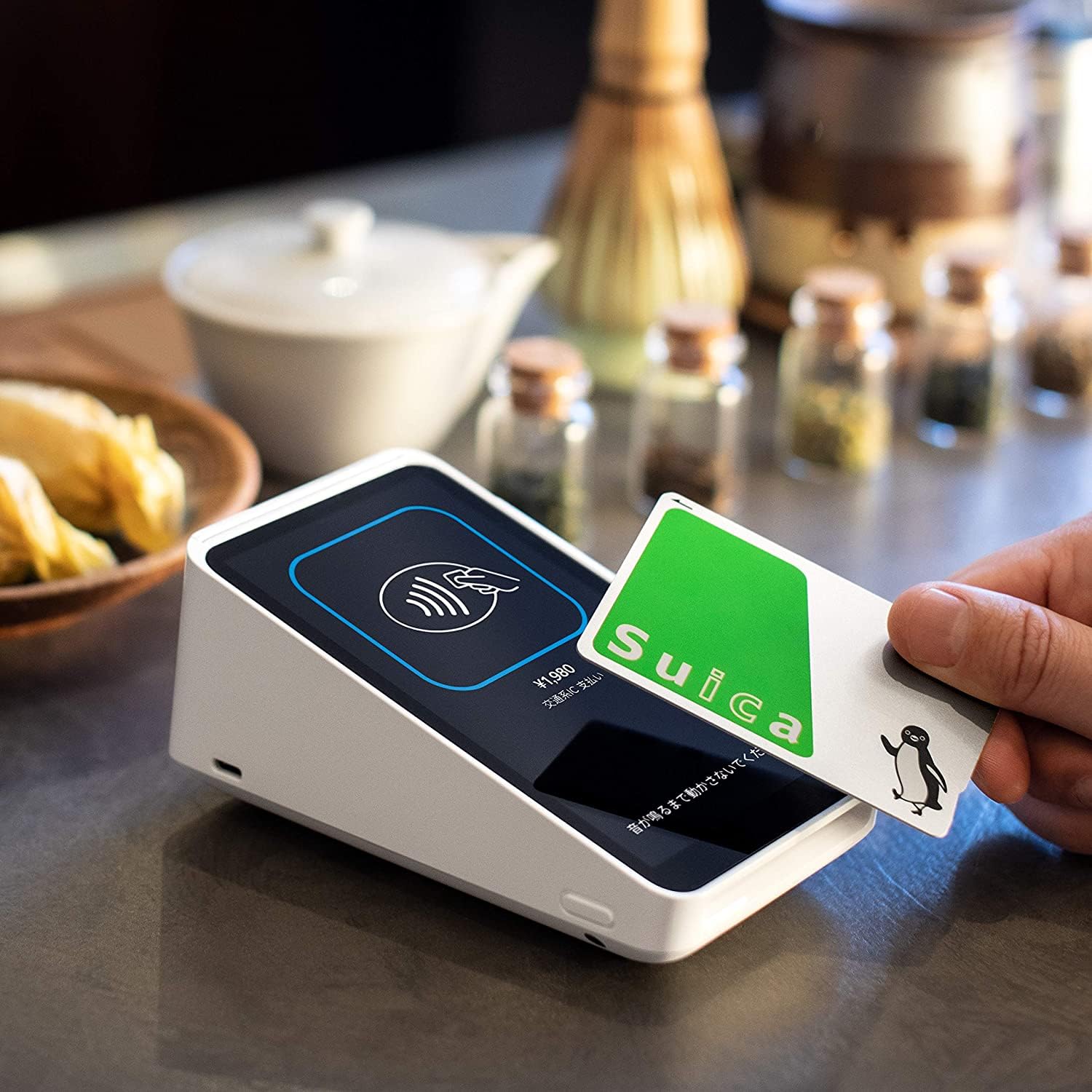 Mua Square Terminal + iias Original Thermal Paper, 1 Box (20 Rolls), Built-in Printer, Portable ...