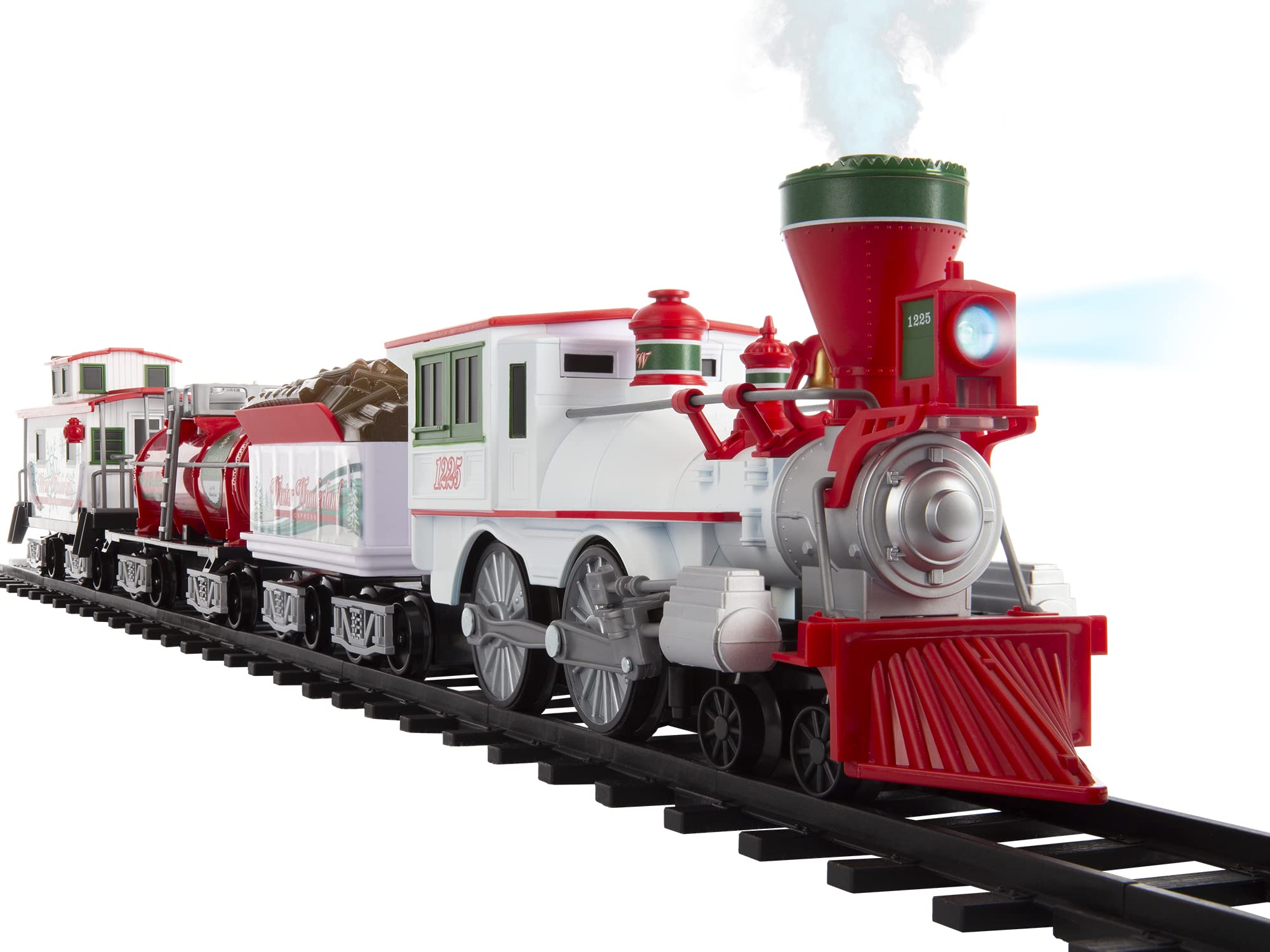 Mua Battery-Operated Winter Wonderland Express Toy Train Set with ...