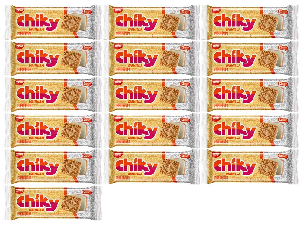 Amazon.com : Pozuelo Chiky Vanilla Cookies | Crispy Vanilla Cookies ...