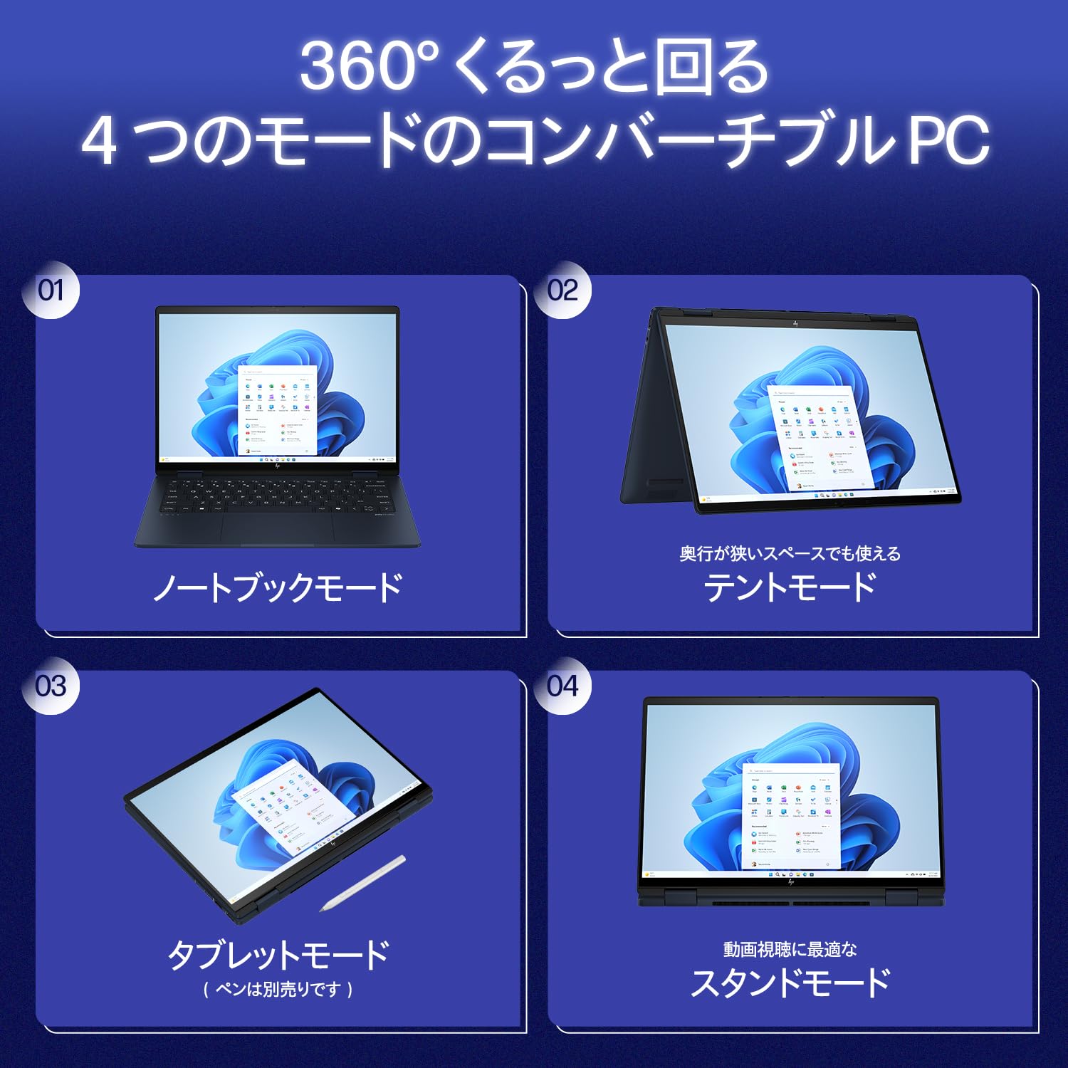 Mua HP Laptop Envy x360 14-fc 14.0" 2-in-1 Convertible 2.8K OLED Touch ...