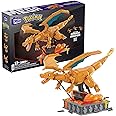Amazon.com: MEGA Pokémon Building Toys Set Motion Charizard with 1664 Pieces and Wing Movement ...