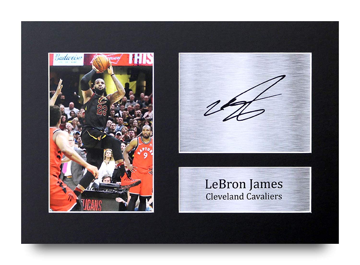 HWC Trading LeBron James Gift Signed A4 Printed Autograph Cleveland ...