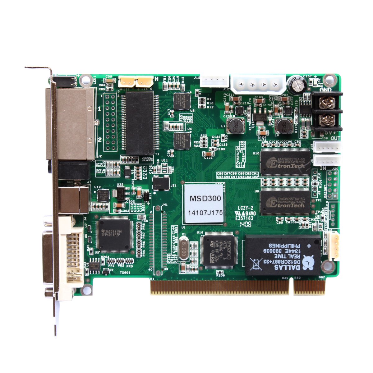 Tarjeta de envío Novastar MSD300, pantalla Led, tarjeta de Control ...