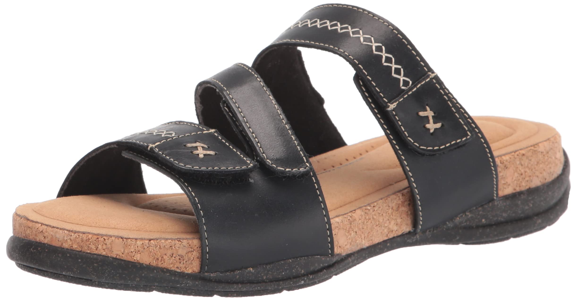 Clarks+Woman%27s+Leather+Roseville+Bay+Sandals+Size+12M for sale online ...