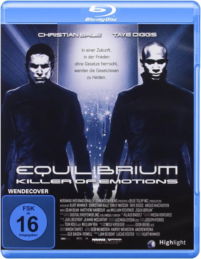 Equilibrium [Blu-Ray] [Import]: Amazon.fr: Various: DVD & Blu-ray